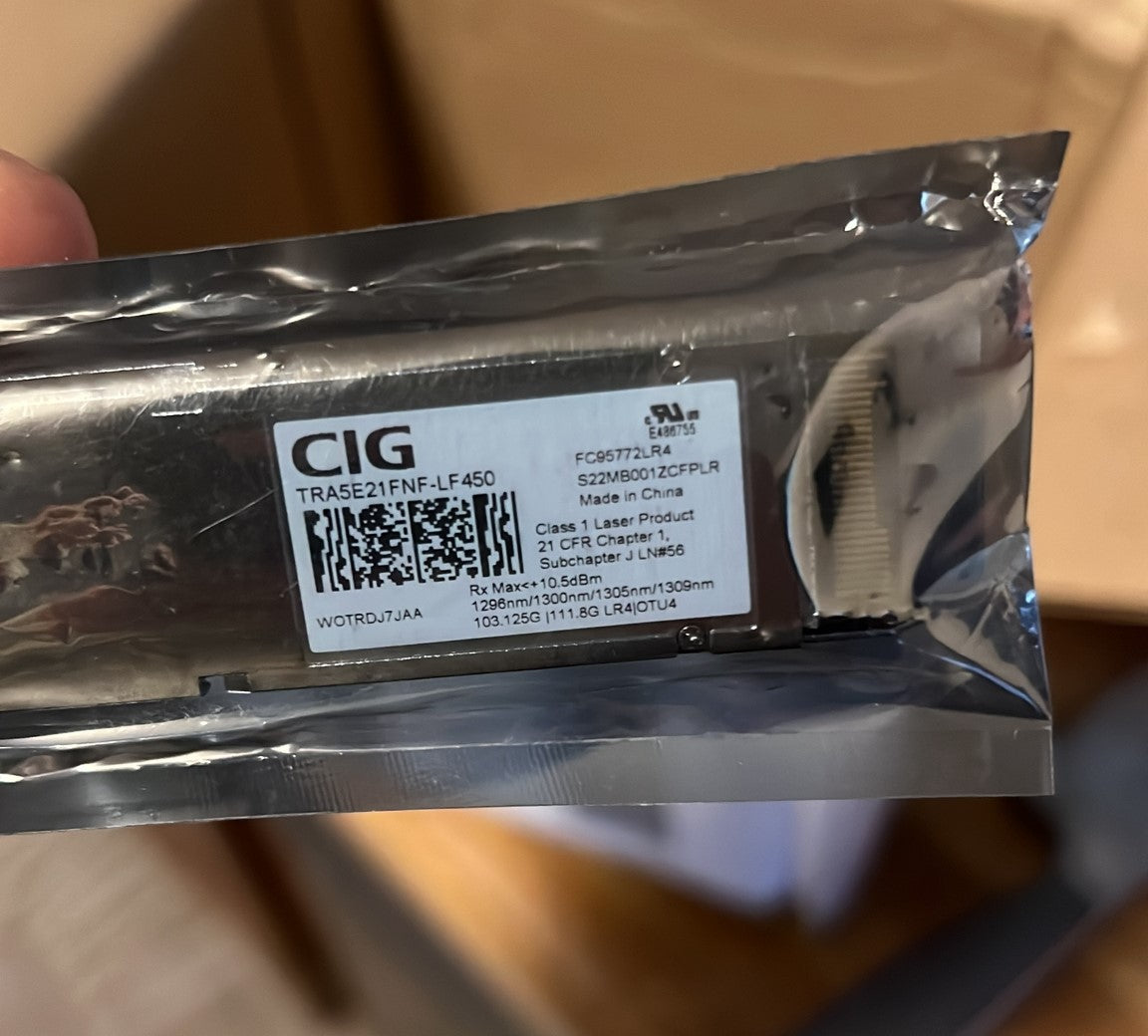 FC95772LR4 - FLASHWAVE 9500 100G CFP4 10km TRANSCEIVER LR4/OTU4 TRA5E2 ...